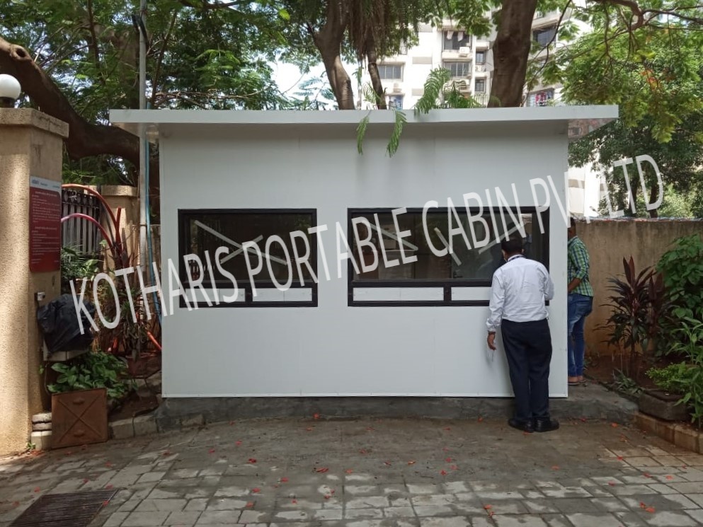Cement Sheet Portable Cabin Manufacturer in Mumbai - Kothari Portable ...